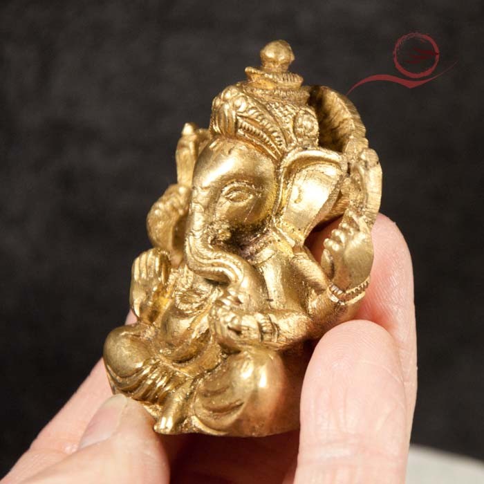 gold Mini Ganesh