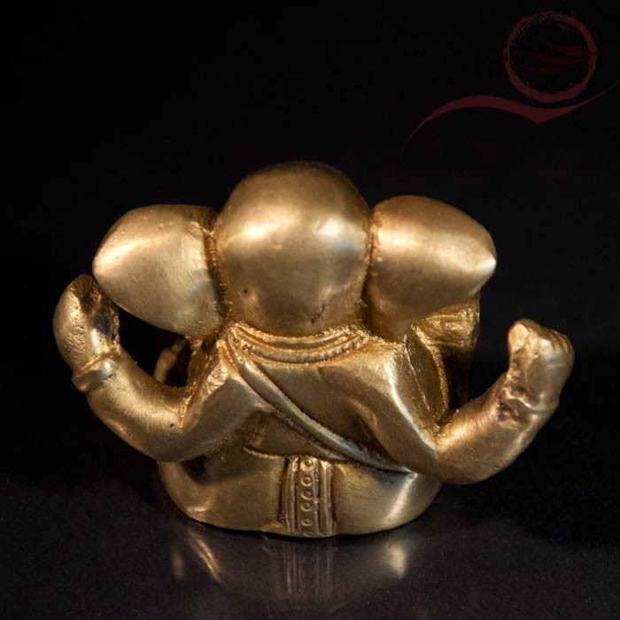 Statue Ganesh en laiton
